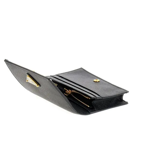 Prada Saffiano Leather Small Wallet