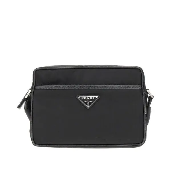 Prada Re-nylon Cross Body Bag - Black