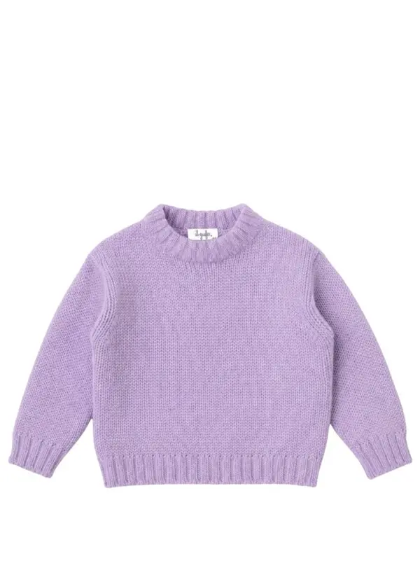 IL GUFO Round Neck Sweater - Pink