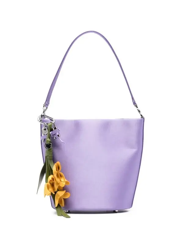 SELF-PORTRAIT Satin Bucket Bag