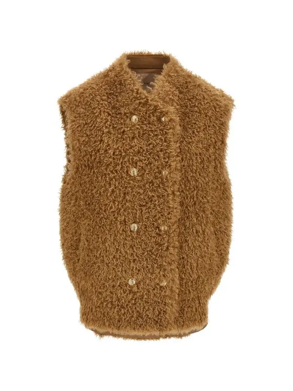 TWINSET Faux Fur Gilet
