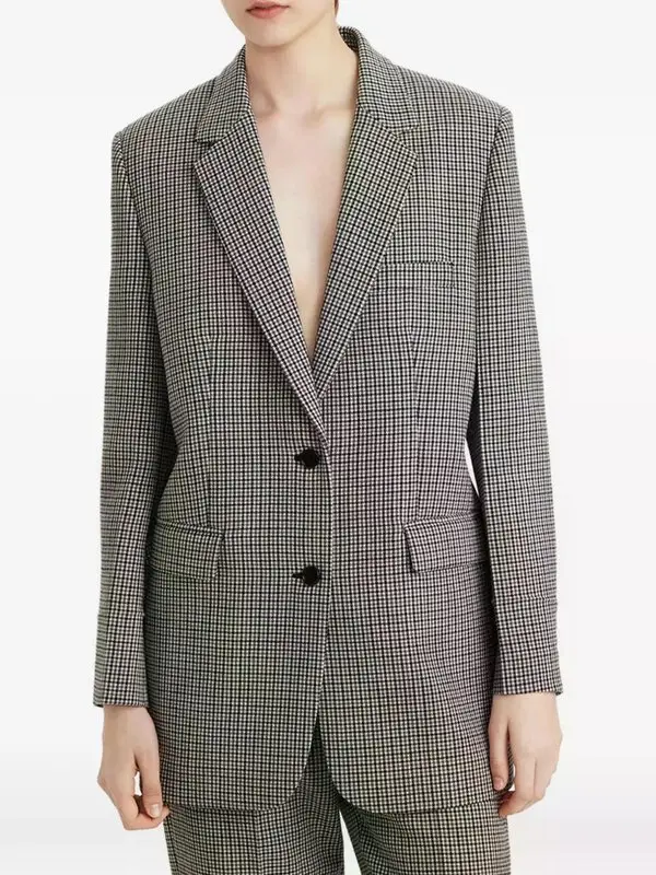 Ports 1961 Check Wool Blazer
