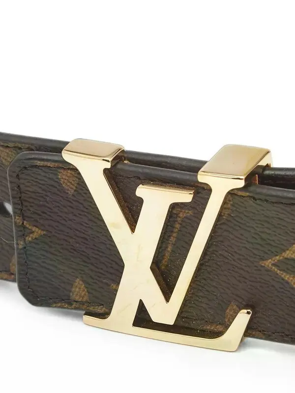 LOUIS VUITTON Monogram Initiales Belt