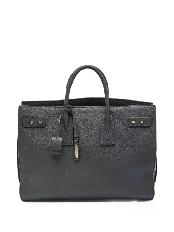 Saint Laurent Large Sac De Jour Tote Bag - Grey