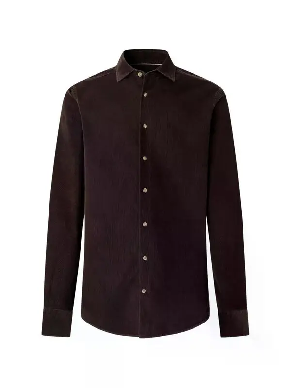 HACKETT LONDON Tailored-fit Long-sleeve Shirt
