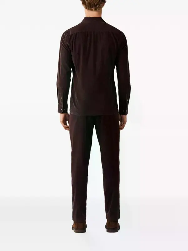 HACKETT LONDON Tailored-fit Long-sleeve Shirt