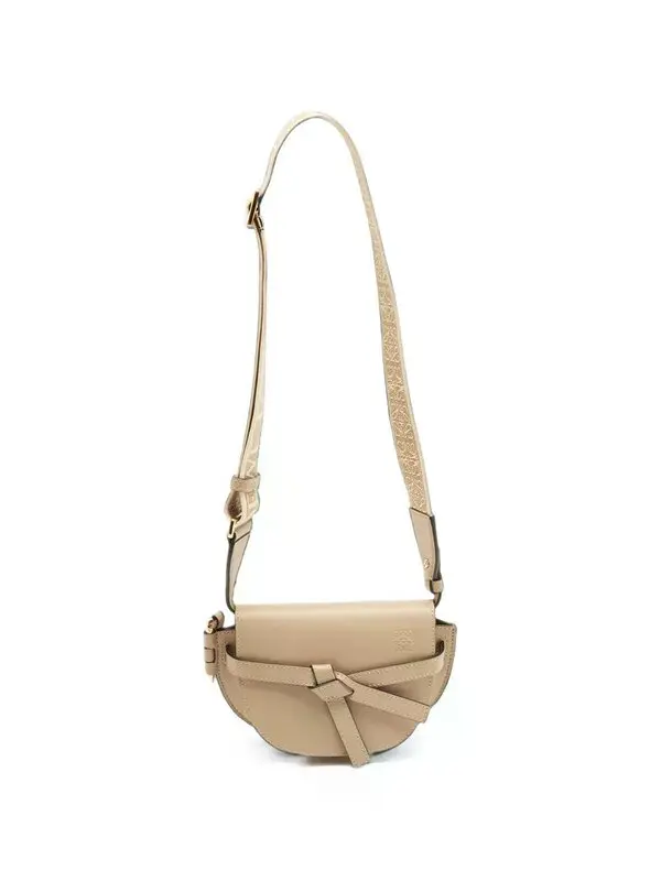 Loewe Mini Gate Cross Body Bag - Neutrals