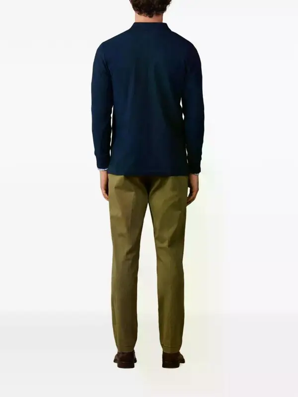 HACKETT LONDON Heritage Long-sleeve Polo Shirt