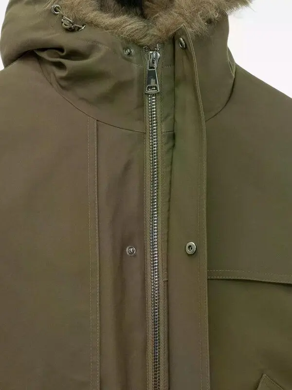 VALENTINI Faux-fur Trim Parka