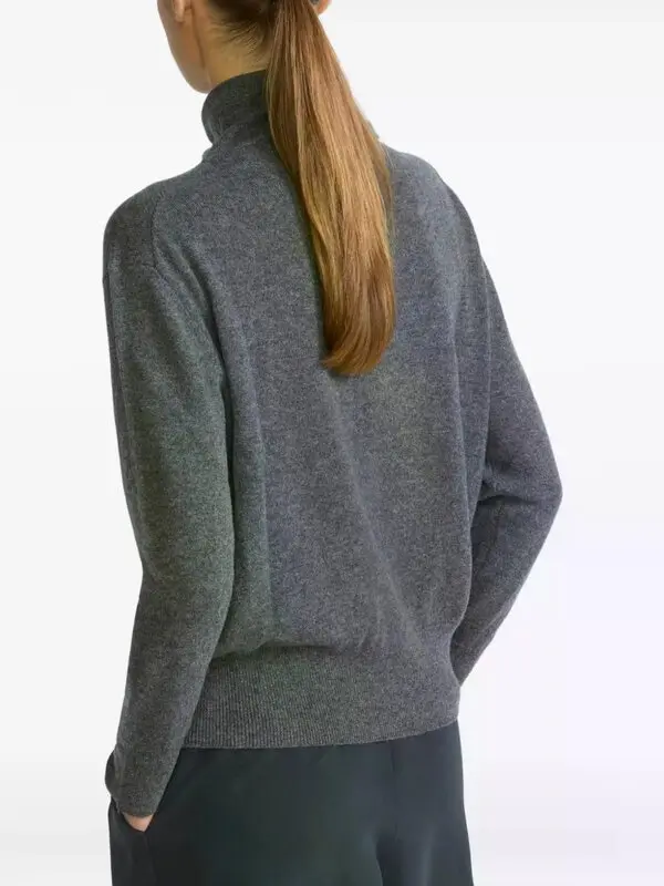 YVES SALOMON Scarf-collar Cashmere Sweater