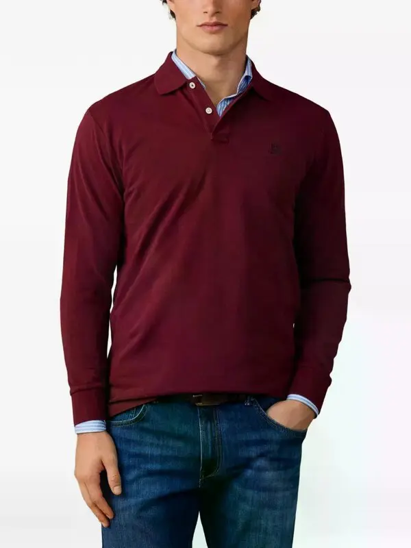 HACKETT LONDON Heritage Long-sleeve Polo Shirt