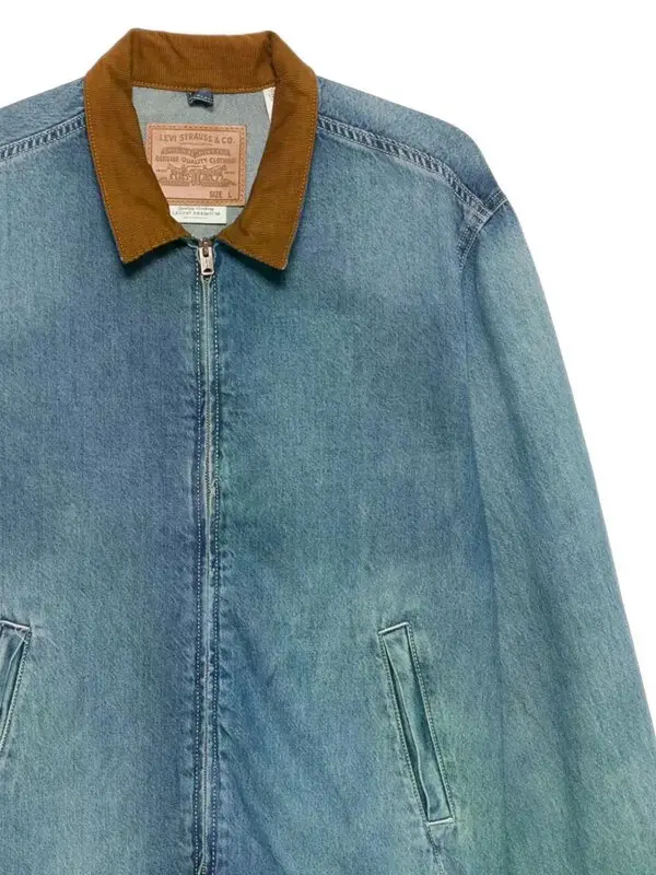 LEVI'S Castro Corduroy-collar Denim Jacket