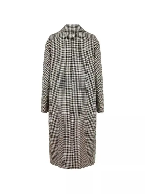Ports 1961 Houndstooth-pattern Double-breasted Coat