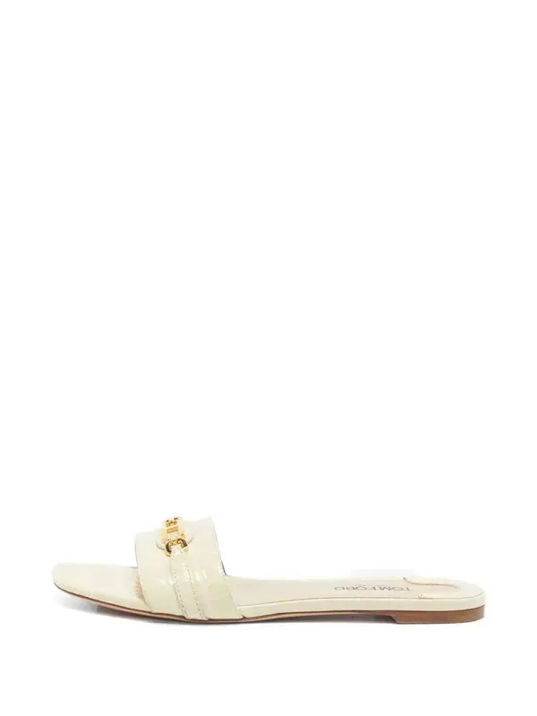 TOM FORD Chain-embellished Flat Sandals