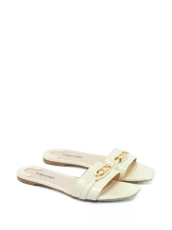 TOM FORD Chain-embellished Flat Sandals