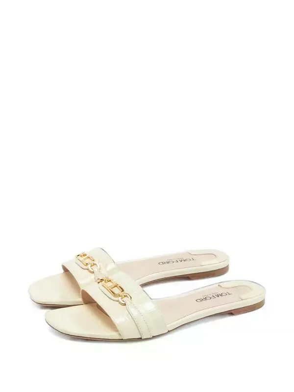 TOM FORD Chain-embellished Flat Sandals