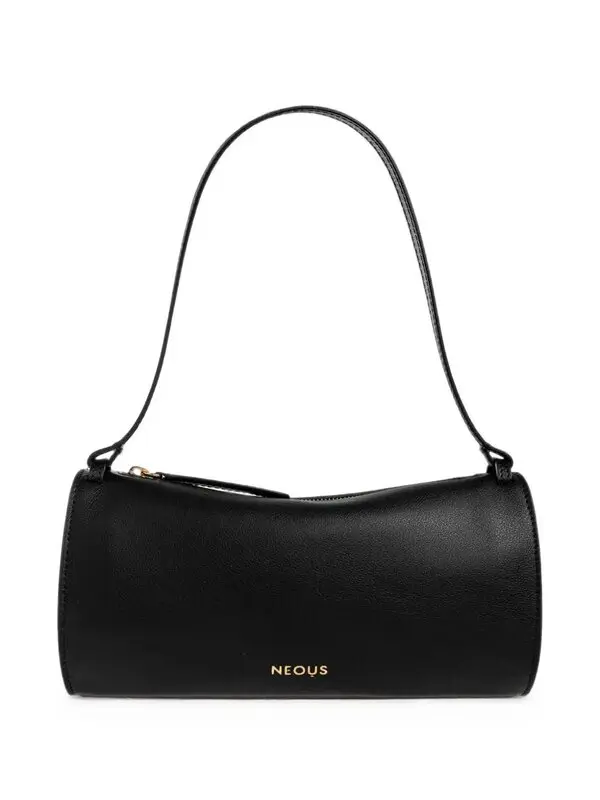 NEOUS Gemini Leather Shoulder Bag - Black