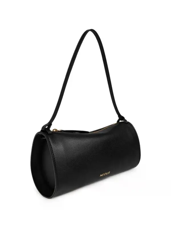 NEOUS Gemini Leather Shoulder Bag - Black