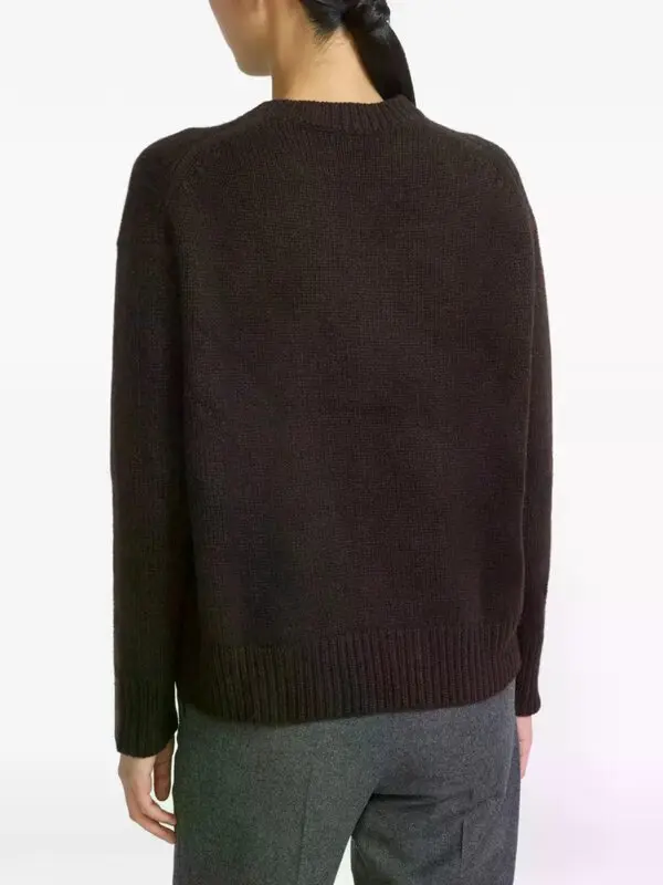 YVES SALOMON Crew-neck Cashmere Sweater
