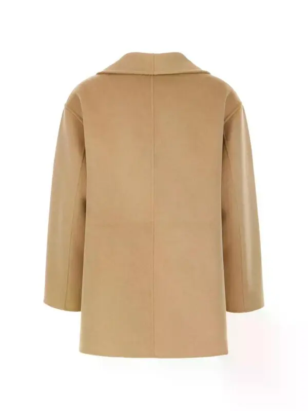 THE DYNAMIS STUDIO Double-breasted Shawl-lapel Coat