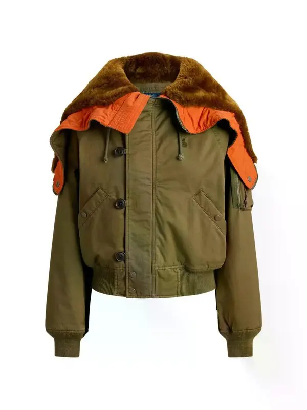Polo Ralph Lauren Faux-fur Collar Flight Jacket