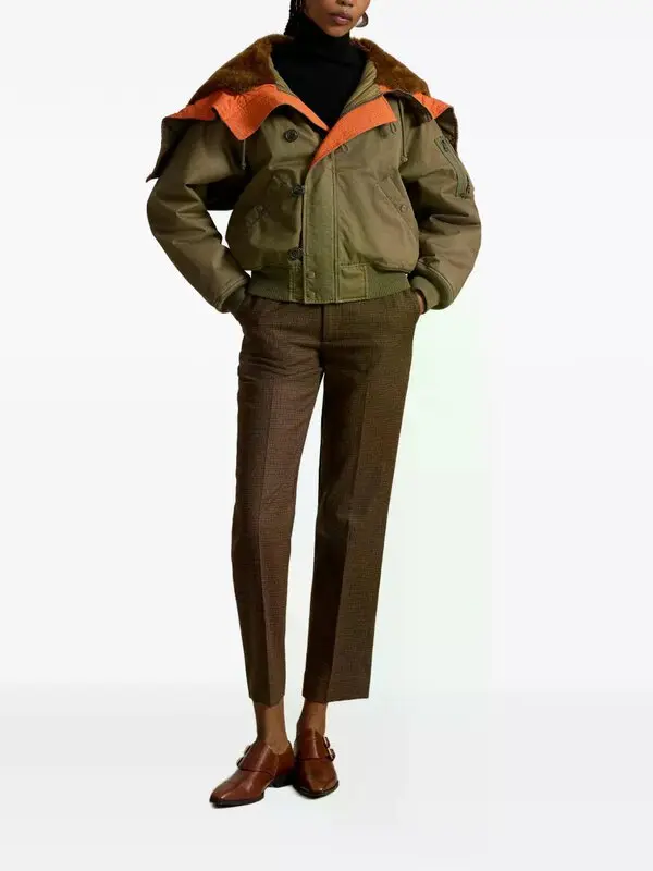 Polo Ralph Lauren Faux-fur Collar Flight Jacket