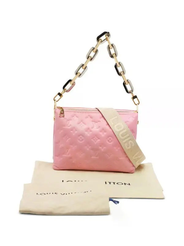 LOUIS VUITTON Monogram Coussin Pm Shoulder Bag - Pink