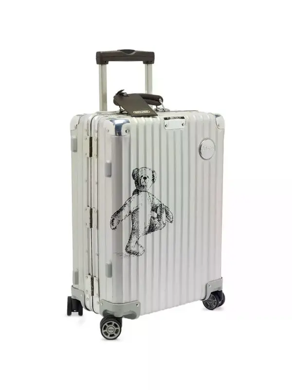 RIMOWA X Steiff Bear Classic Flight Steiff Suitcase - Silver
