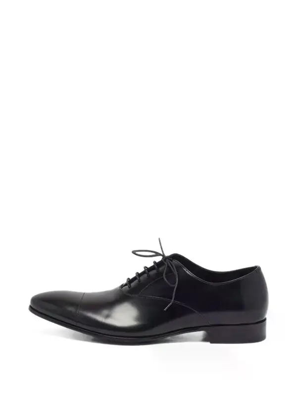Prada Leather Oxford Shoes