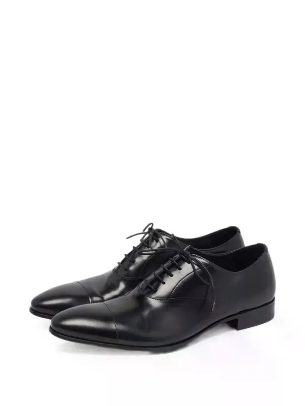 Prada Leather Oxford Shoes