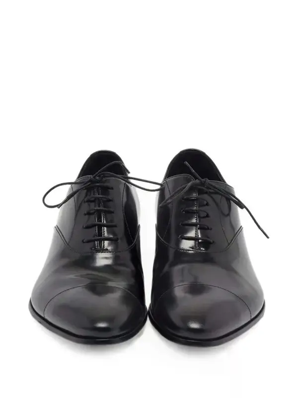 Prada Leather Oxford Shoes