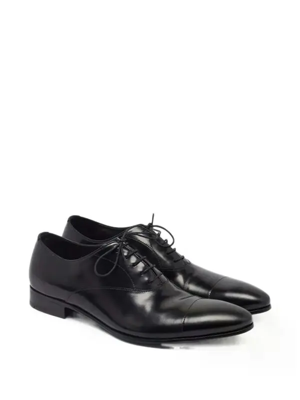 Prada Leather Oxford Shoes