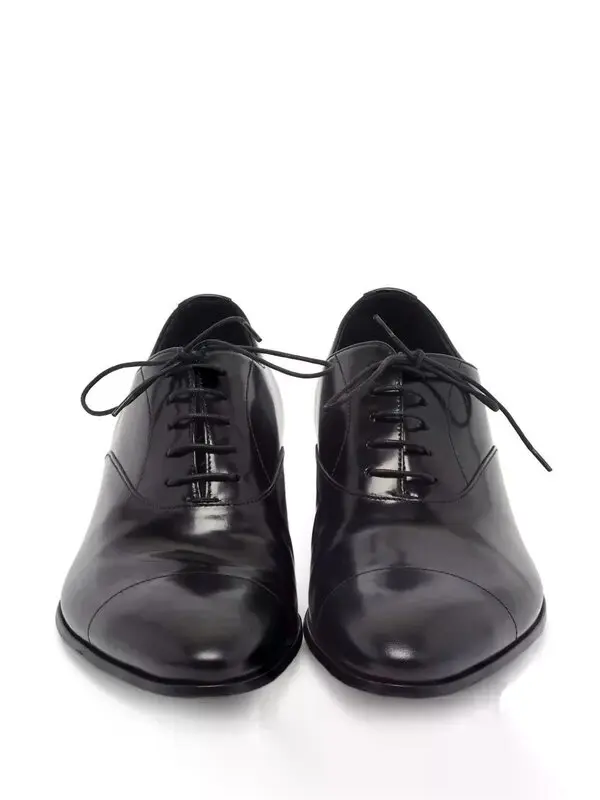 Prada Leather Oxford Shoes