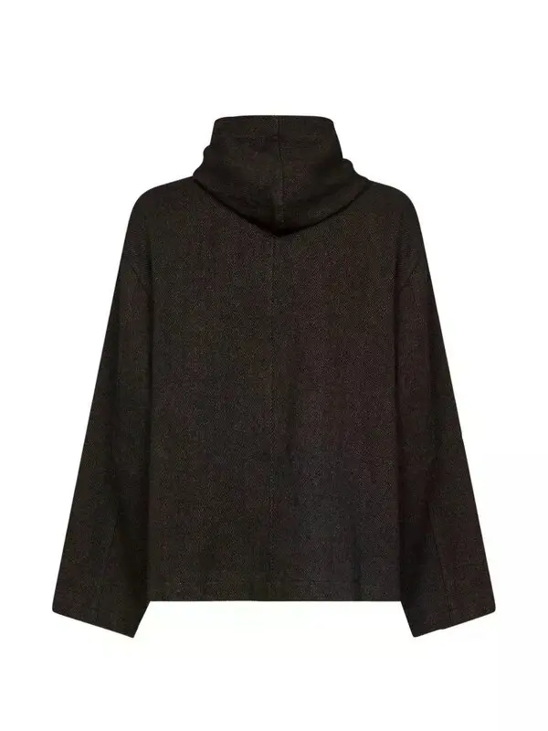 UMA WANG Buttoned Hooded Jacket