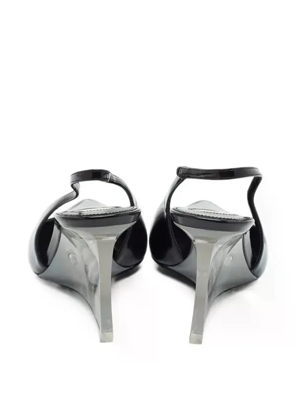 Saint Laurent Miller Wedge Slingback Pumps