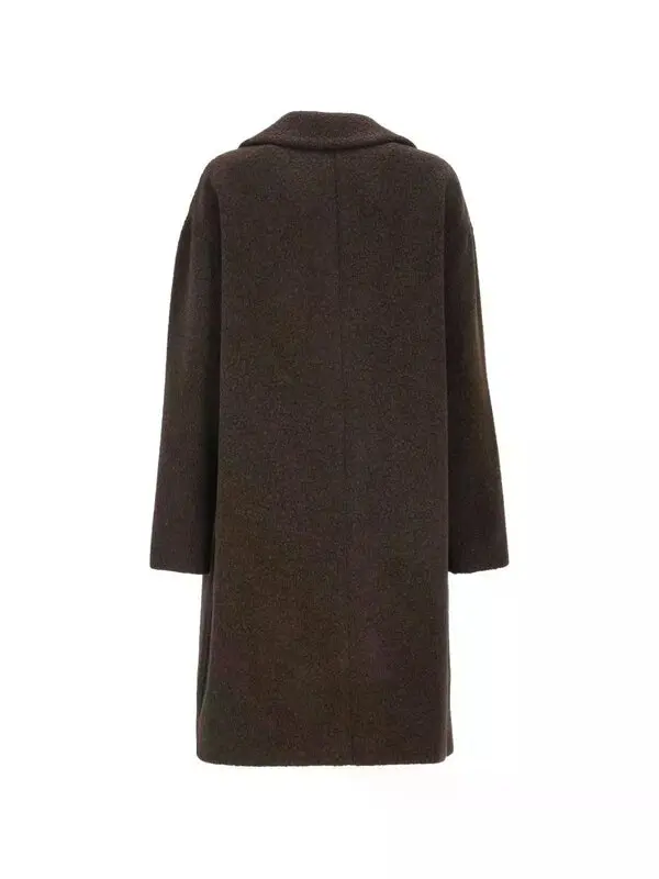 Harris Wharf London Double-breasted Bouclé Coat