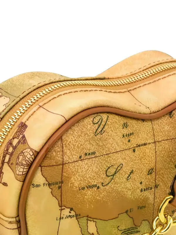 ALVIERO MARTINI 1° CLASSE Geo Classic Heart-shaped Bag