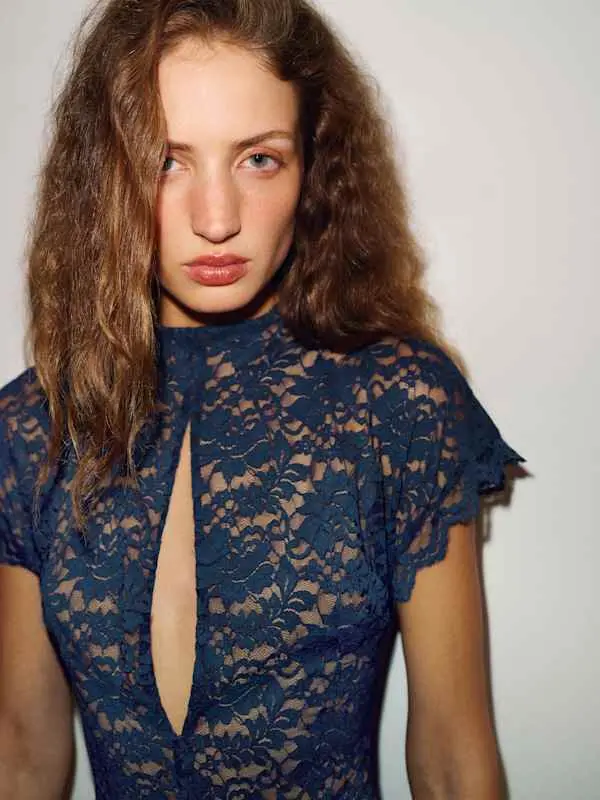REFORMATION Yessica Lace Dress