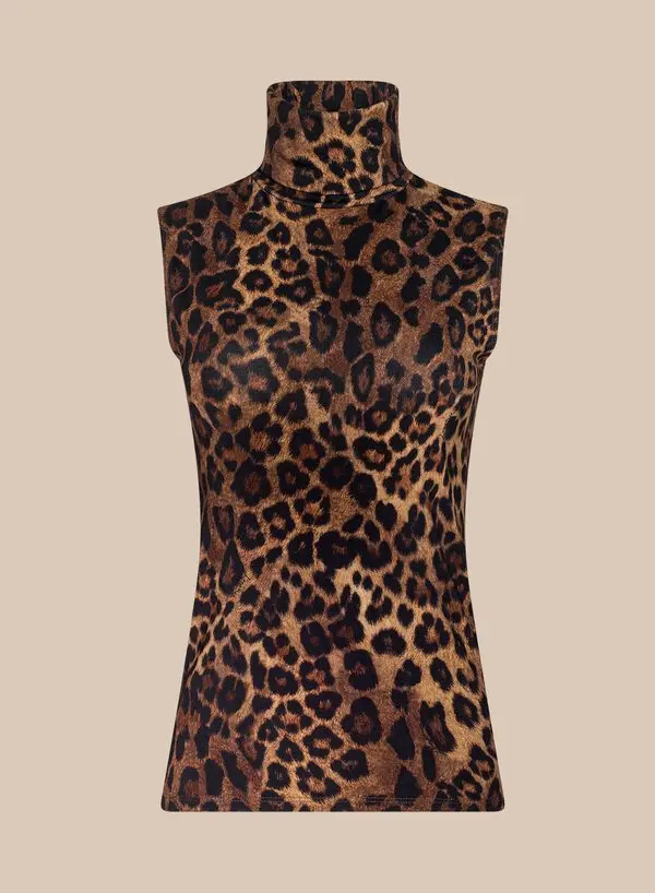 L'Agence Ceci Sleeveless Turtleneck