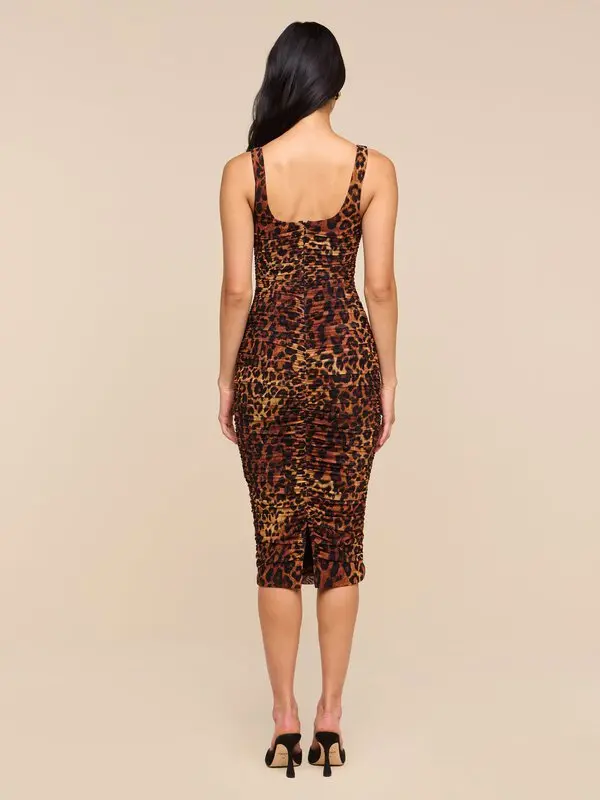 L'Agence Anya Shirred Dress