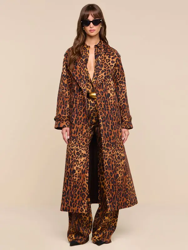 L'Agence Brinley Oversized Trench Coat