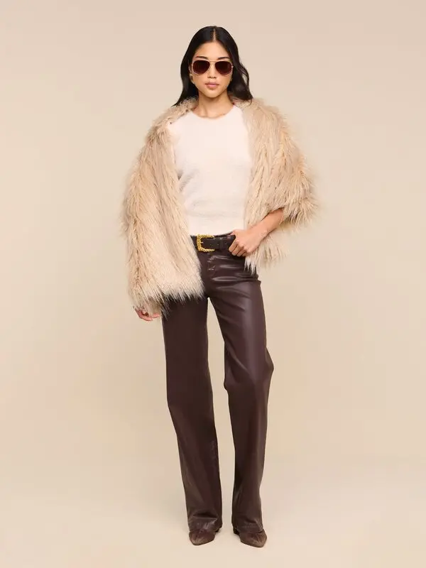 L'Agence Sabine Faux Fur Scarf