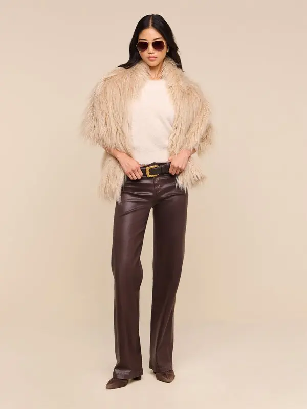 L'Agence Sabine Faux Fur Scarf