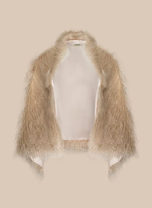 L'Agence Sabine Faux Fur Scarf