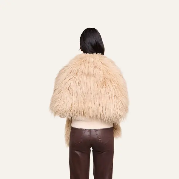 L'Agence Sabine Faux Fur Scarf