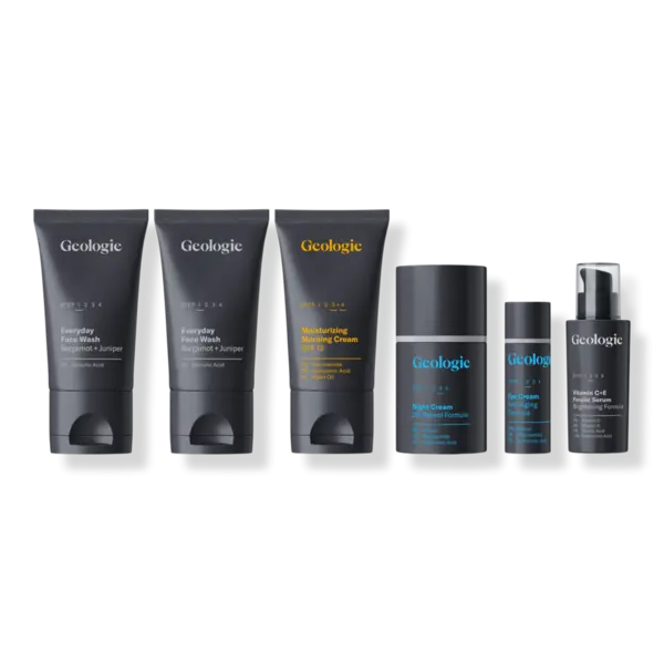 GEOLOGIE Anti Aging Skincare Routine Deluxe Set - One-color