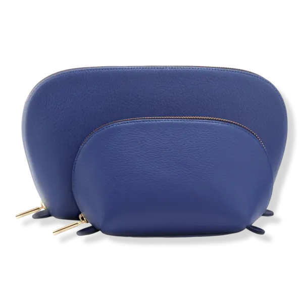 Cuyana Travel Case Set - Sapphire
