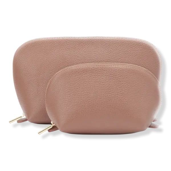 Cuyana Travel Case Set - Soft Rose