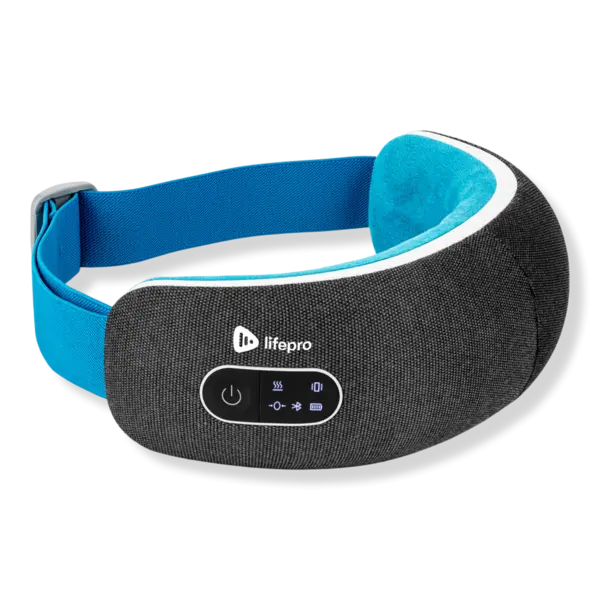 LIFEPRO Oculax Heated Eye Massager With Heat & Vibration - Blue