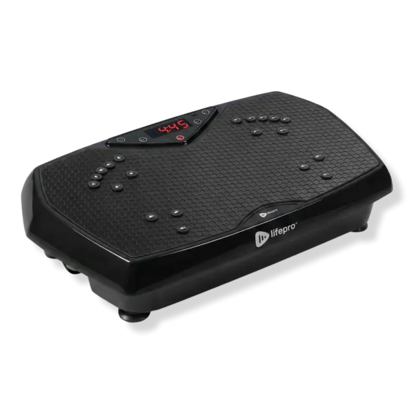 LIFEPRO Hexaplate Vibration Exercise Machine - Black